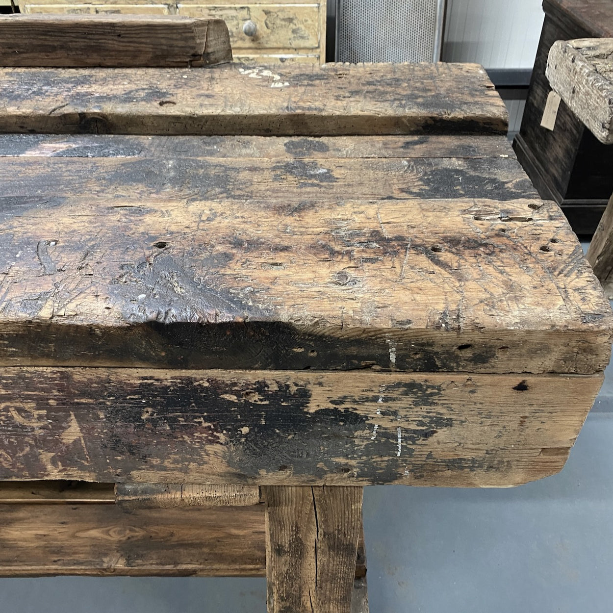 Rustic Wheelwrights Workbench — Lawson's Yard LTD