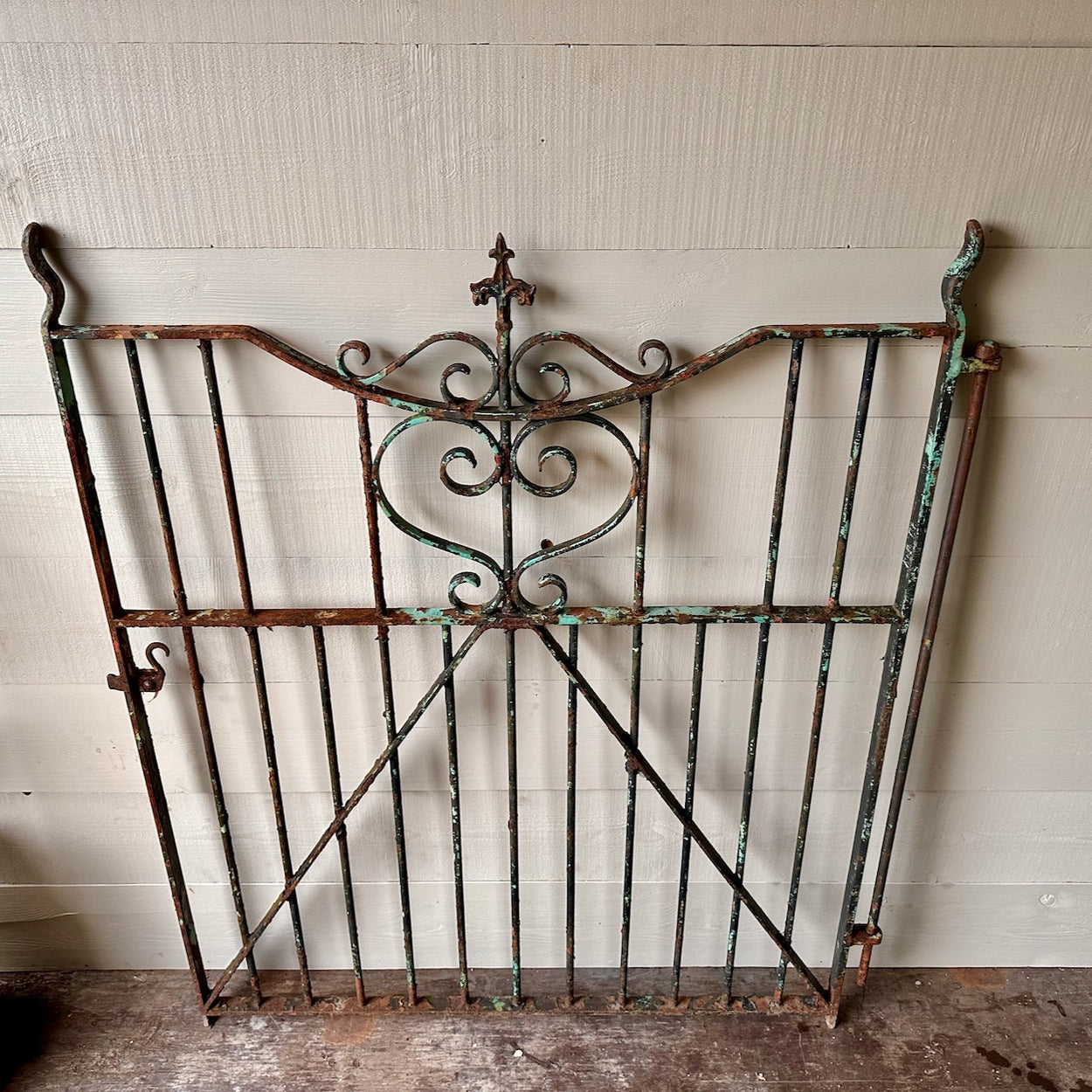 Wrought Iron Estate Gate — Lawson's Yard LTD