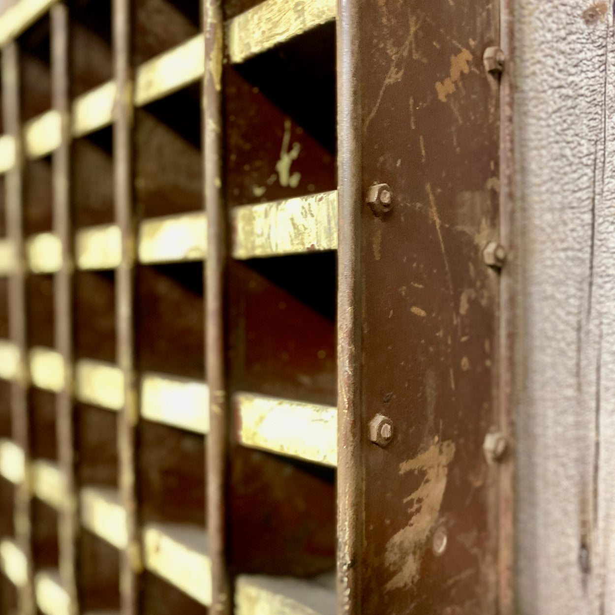 Industrial Metal Pigeon Holes — Lawson's Yard LTD