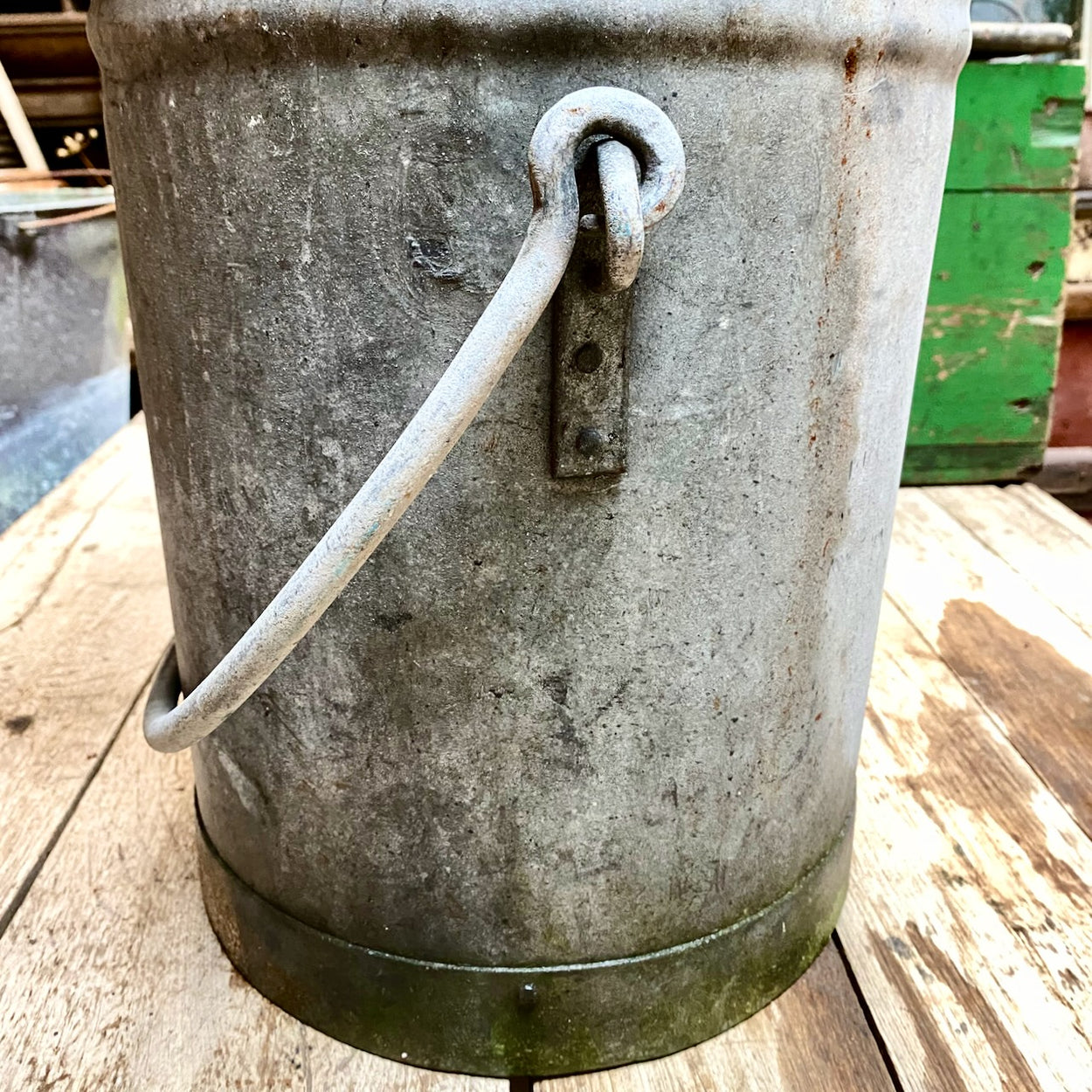 Tall Galvanised Container — Lawson's Yard LTD