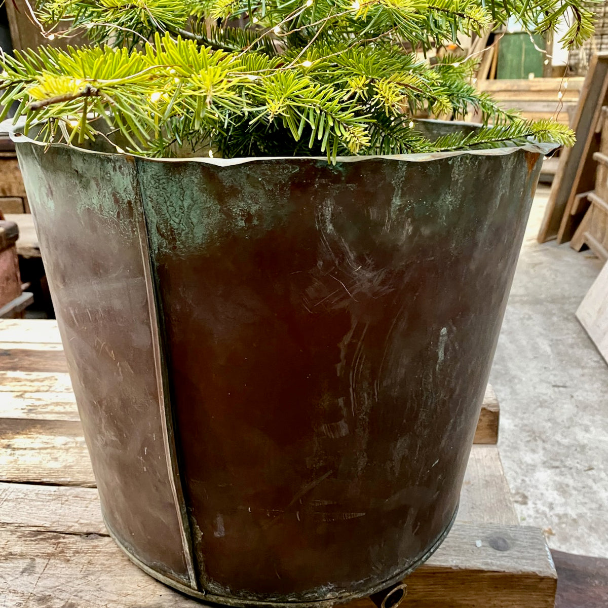Large Copper Container — Lawson's Yard LTD