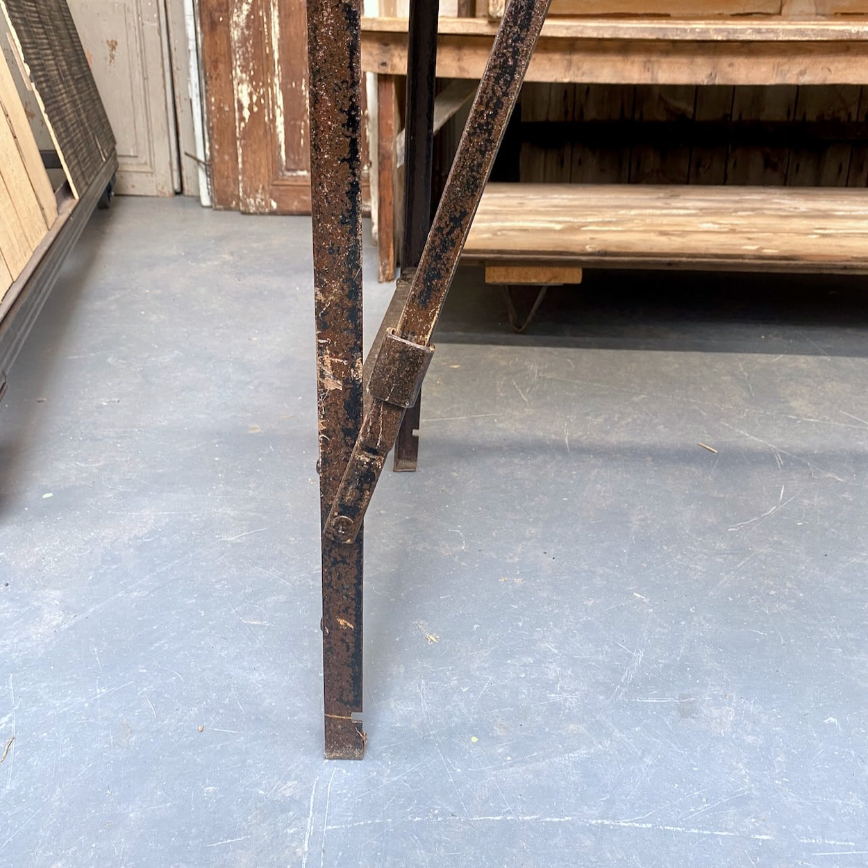 Vintage Trestle Table — Lawson's Yard LTD
