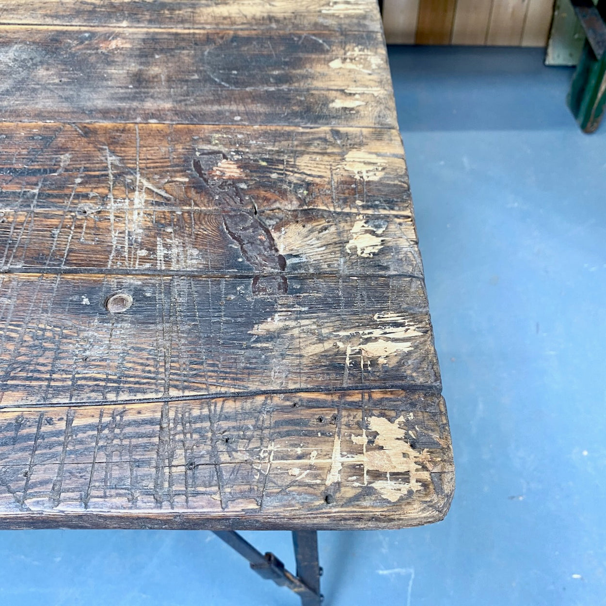 Vintage Trestle Table — Lawson's Yard LTD