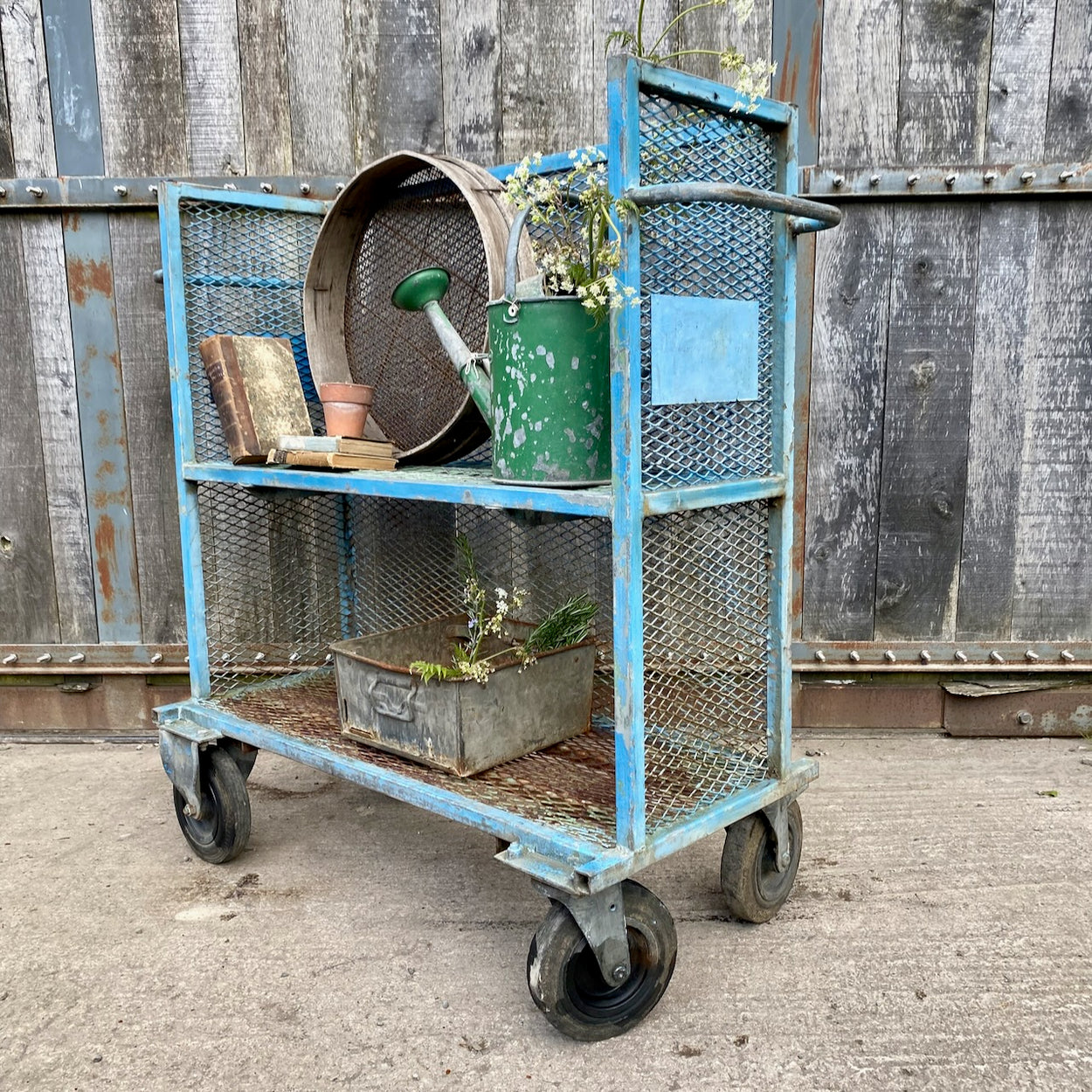 Industrial Factory Trolley 3 — Lawson's Yard LTD