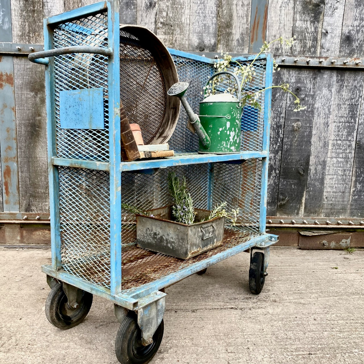 Industrial Factory Trolley 3 — Lawson's Yard LTD