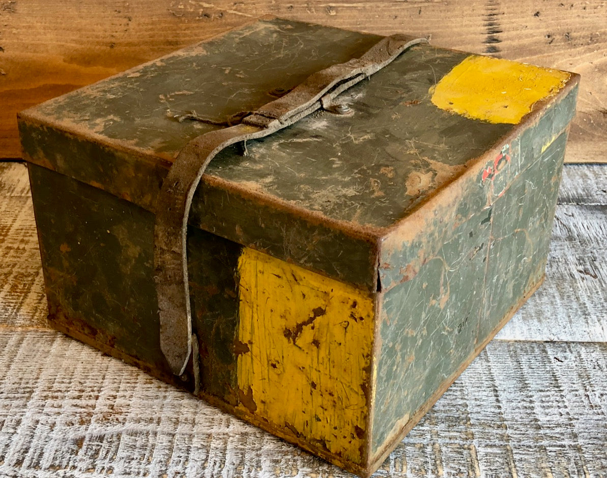 Vintage Metal Army Boxes — Lawson's Yard LTD