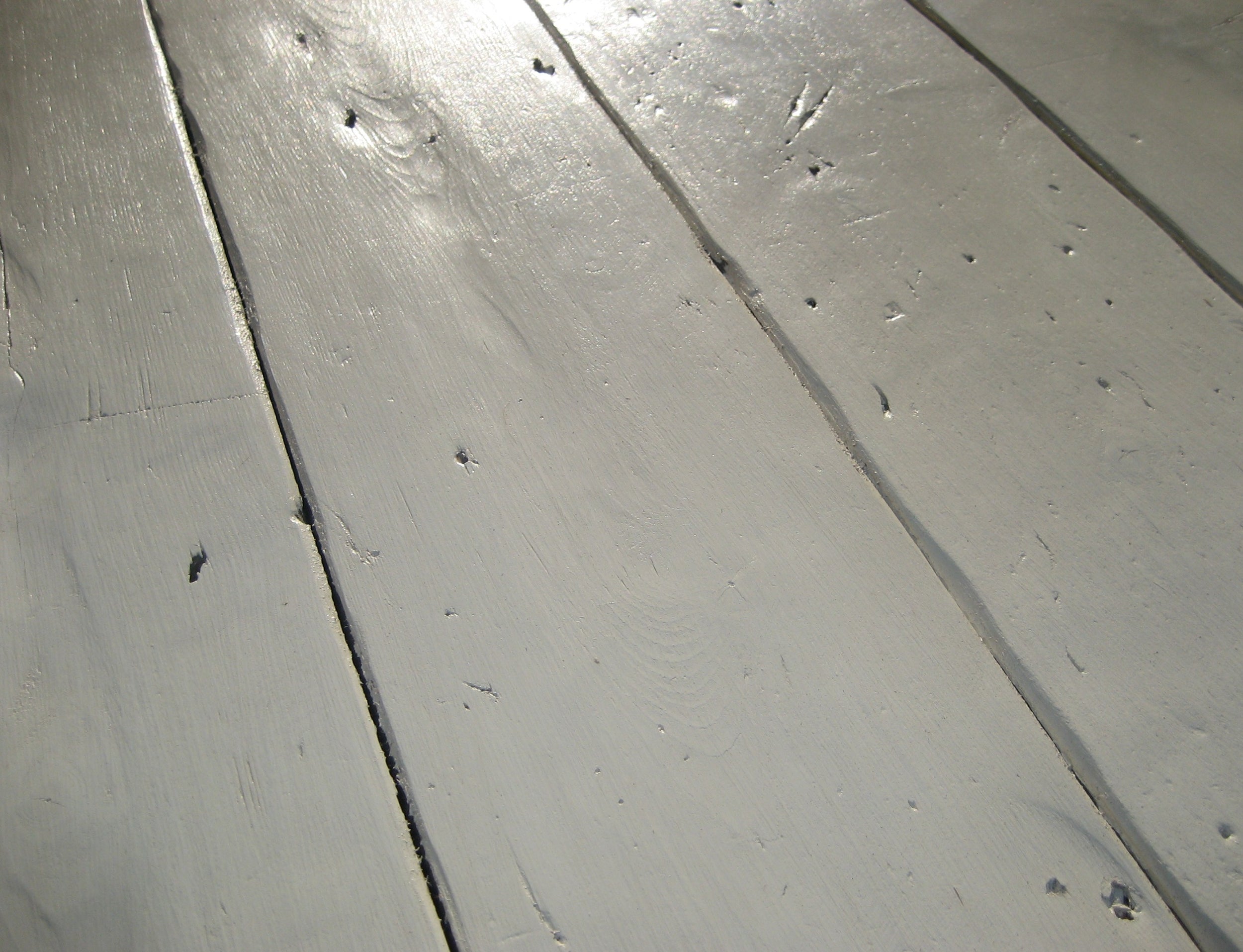 Hand Painted Reclaimed Pine Floorboards — Lawson's Yard LTD