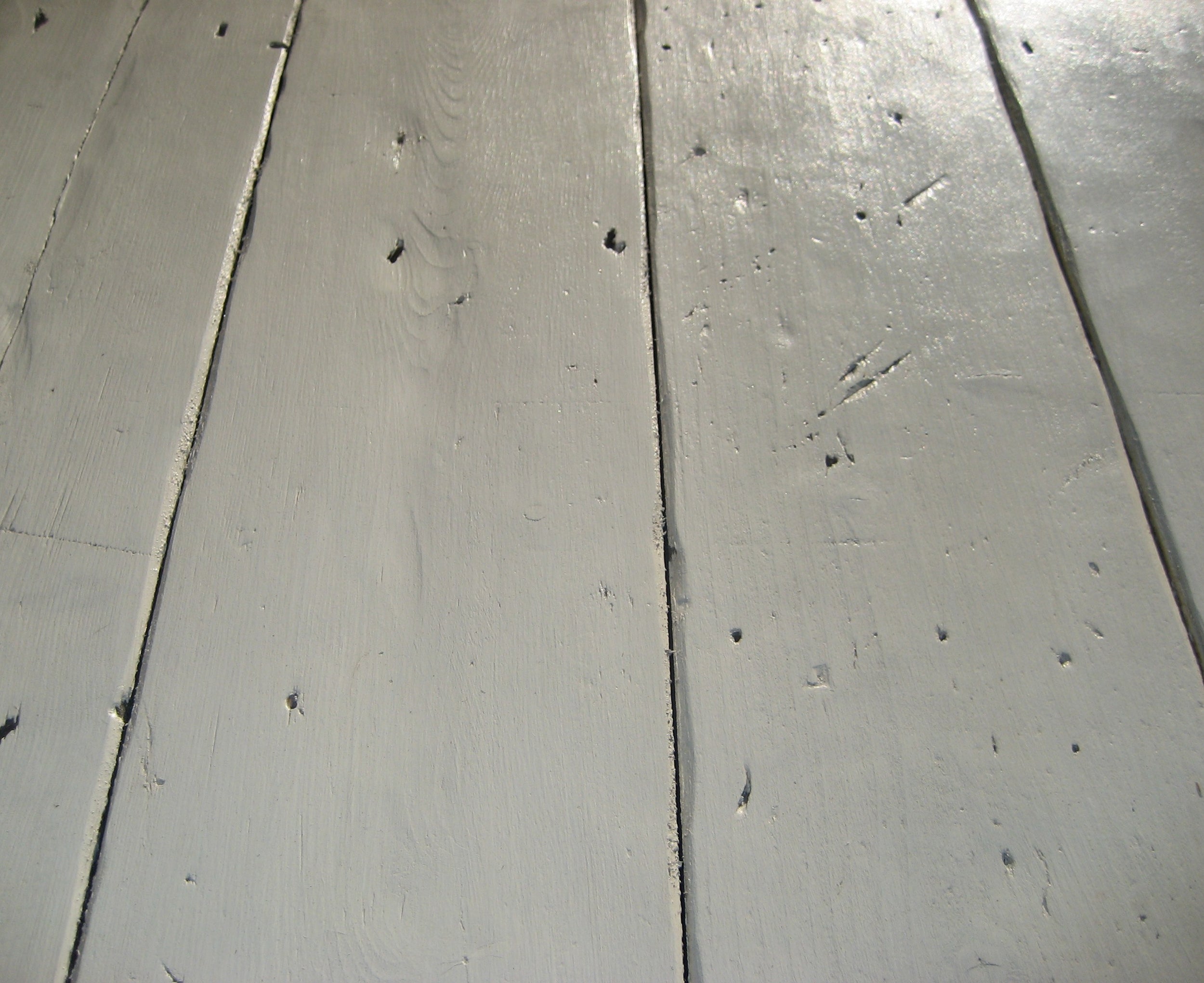 Hand Painted Reclaimed Pine Floorboards — Lawson's Yard LTD