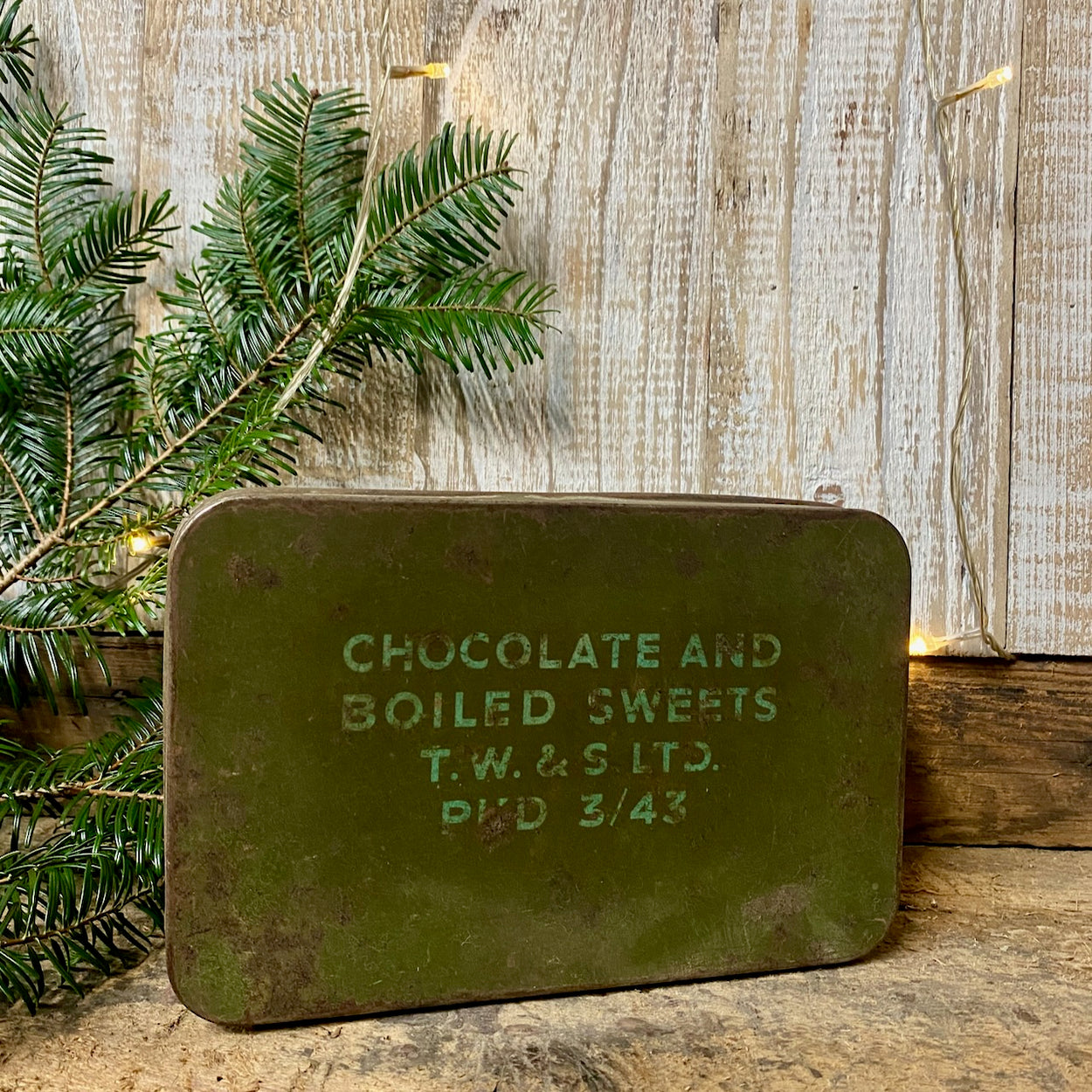 WW2 Chocolate and Boiled Sweet Tin — Lawson's Yard LTD