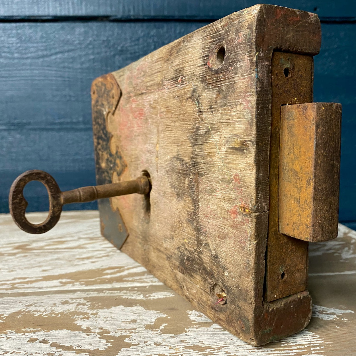 Vintage Wooden Lock — Lawson's Yard LTD