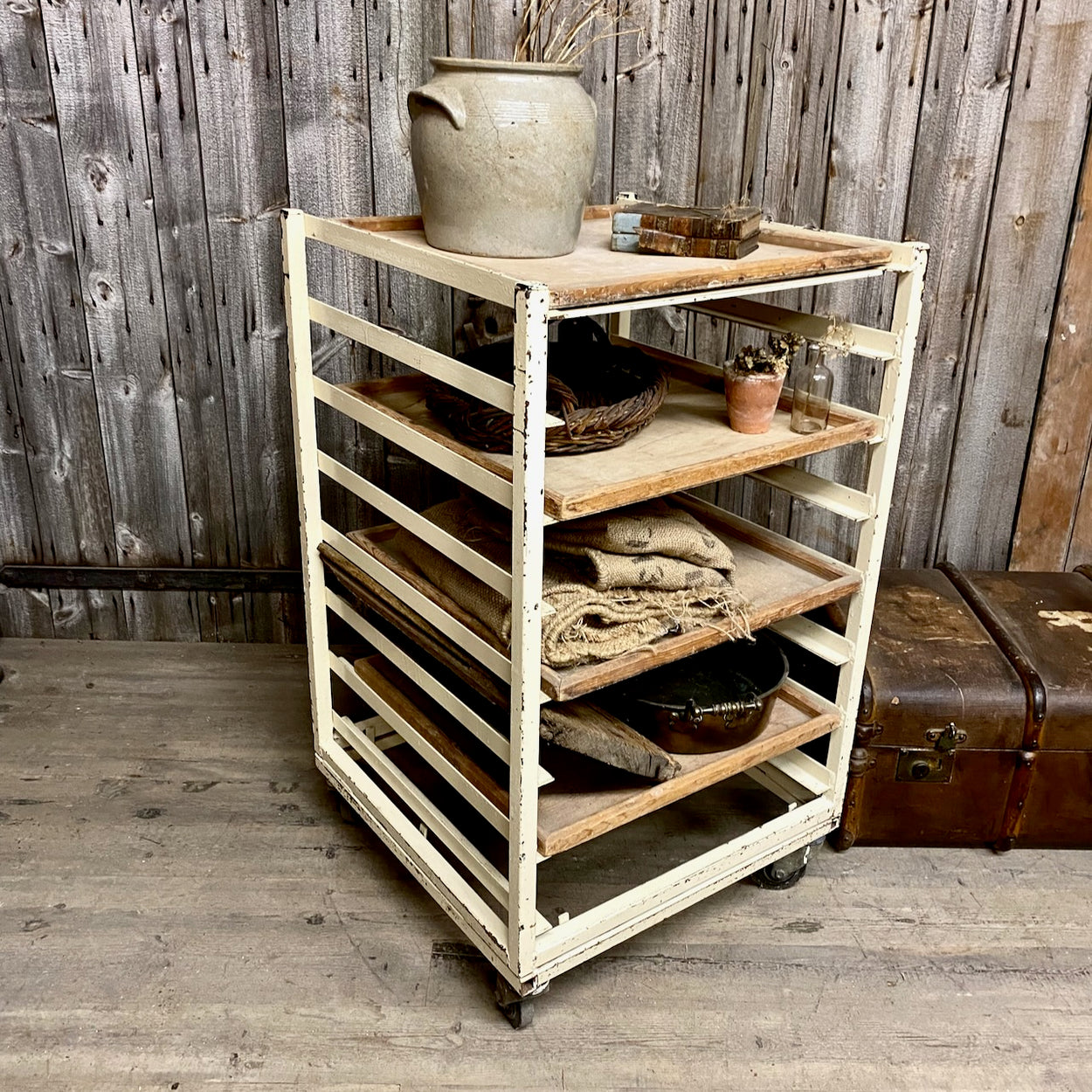 Vintage Industrial Potters Trolley — Lawson's Yard LTD