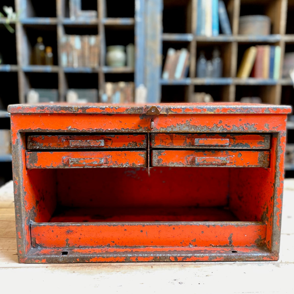 Red Metal Engineers Toolbox — Lawson's Yard LTD