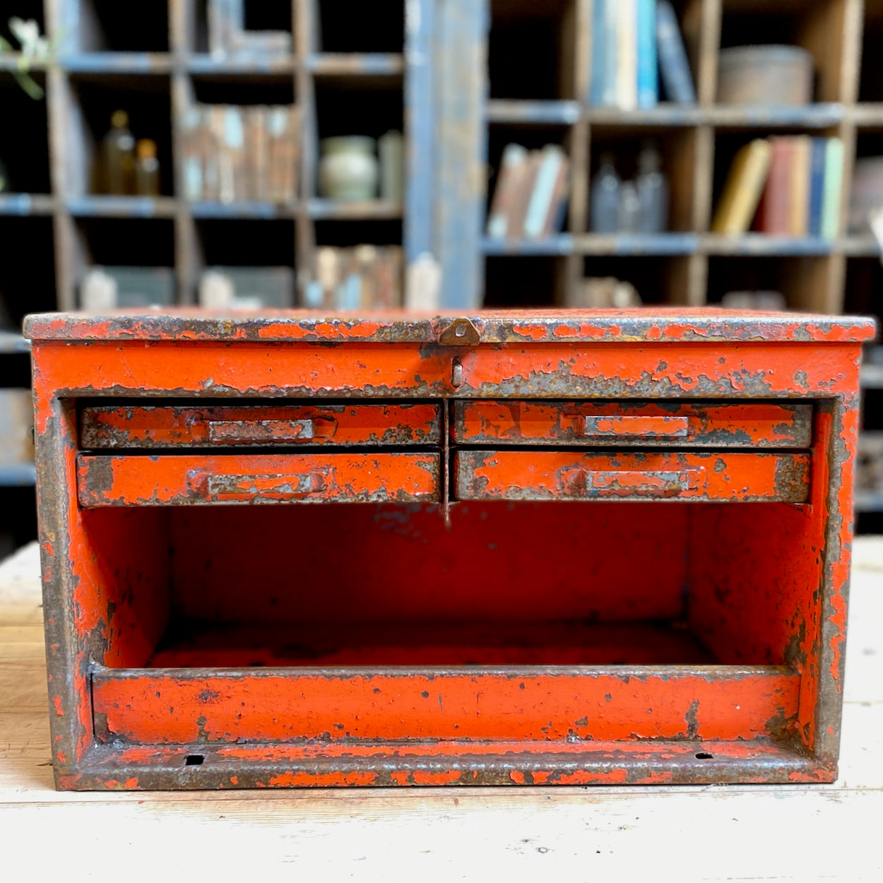 Red Metal Engineers Toolbox — Lawson's Yard LTD