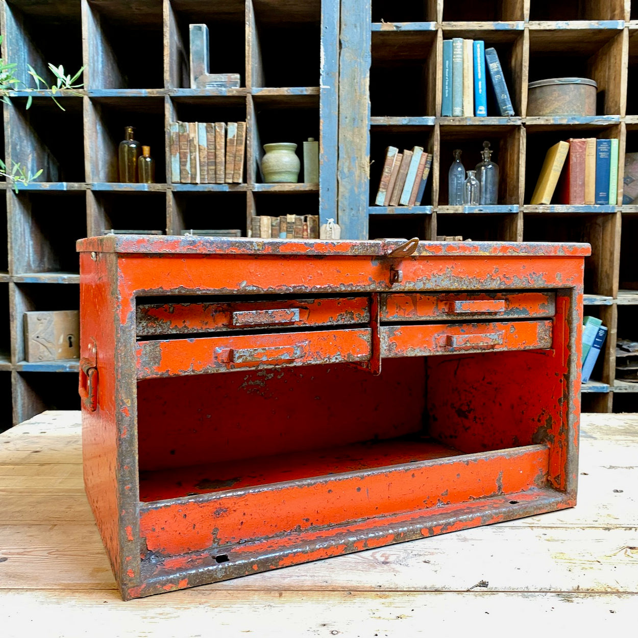 Red Metal Engineers Toolbox — Lawson's Yard LTD