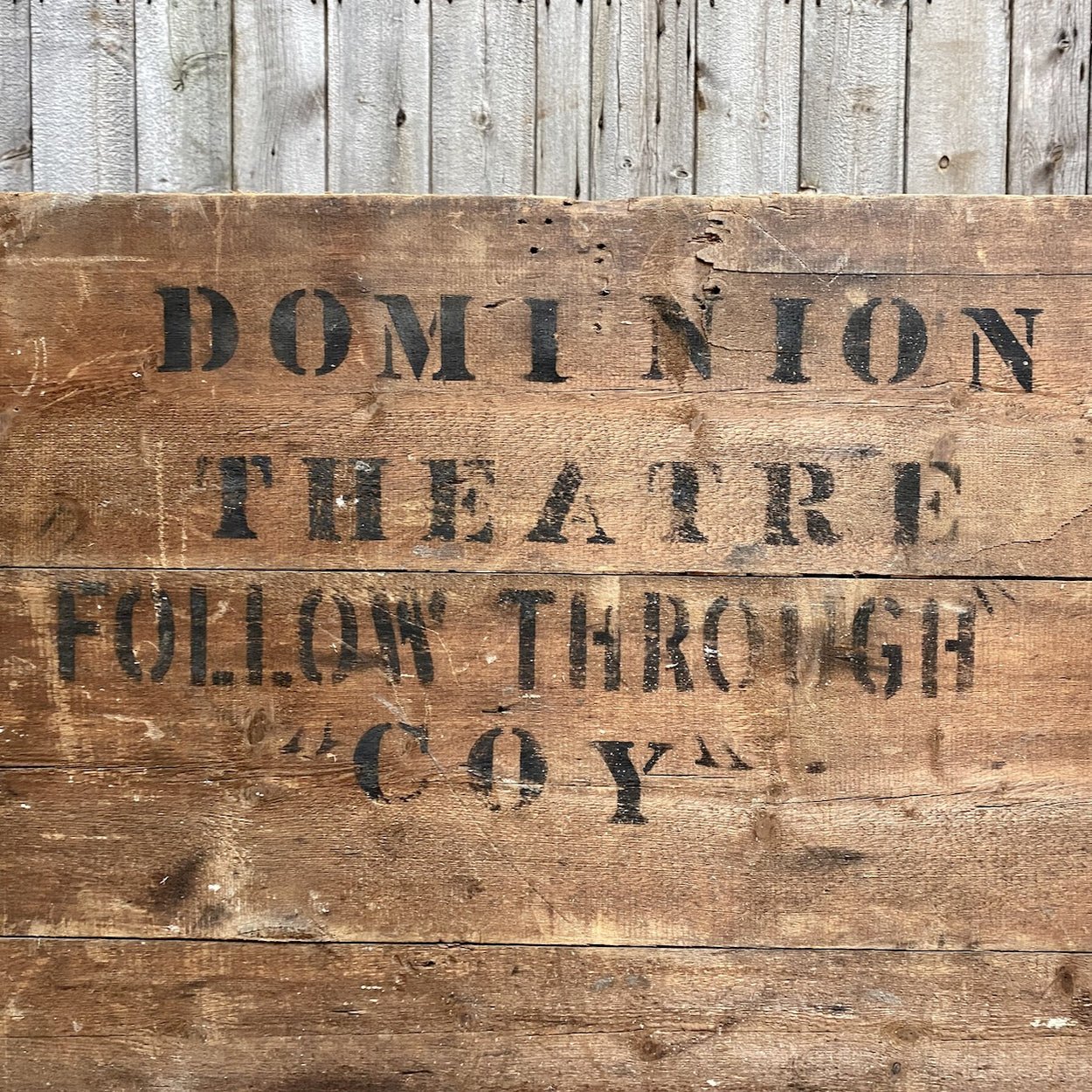 Vintage Theatre Prop Box — Lawson's Yard