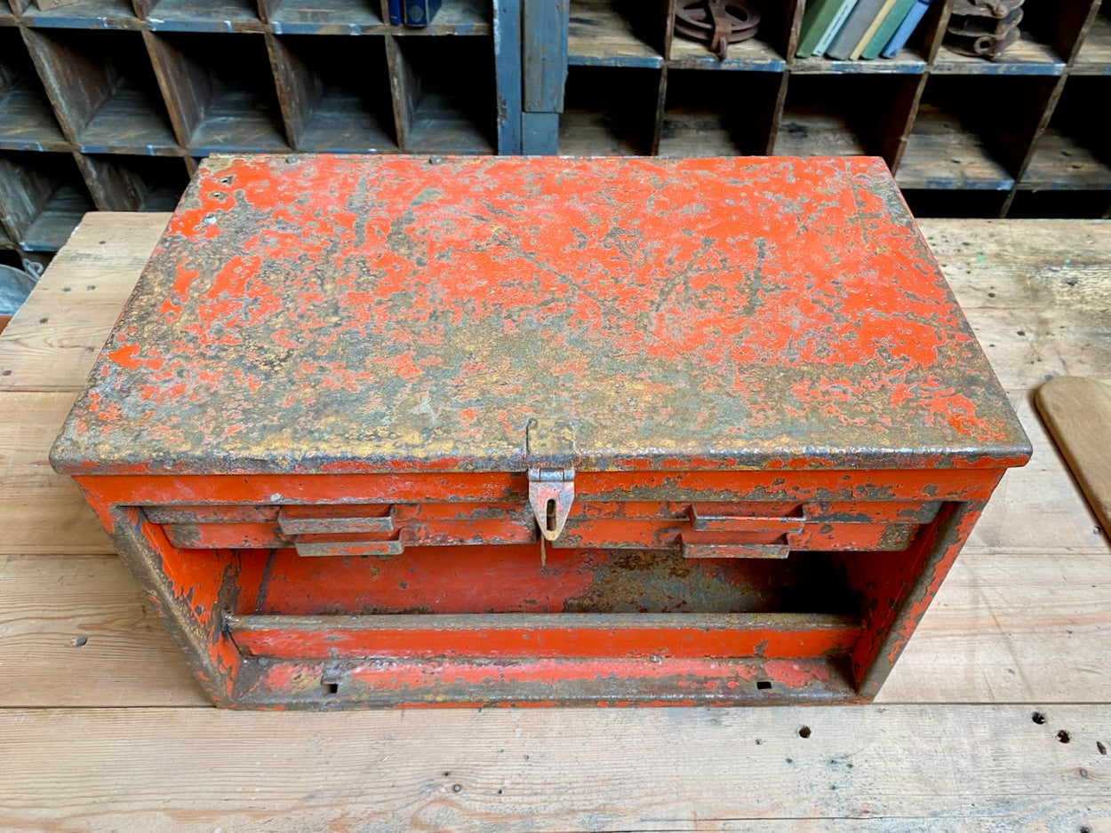 Red Metal Engineers Toolbox — Lawson's Yard LTD
