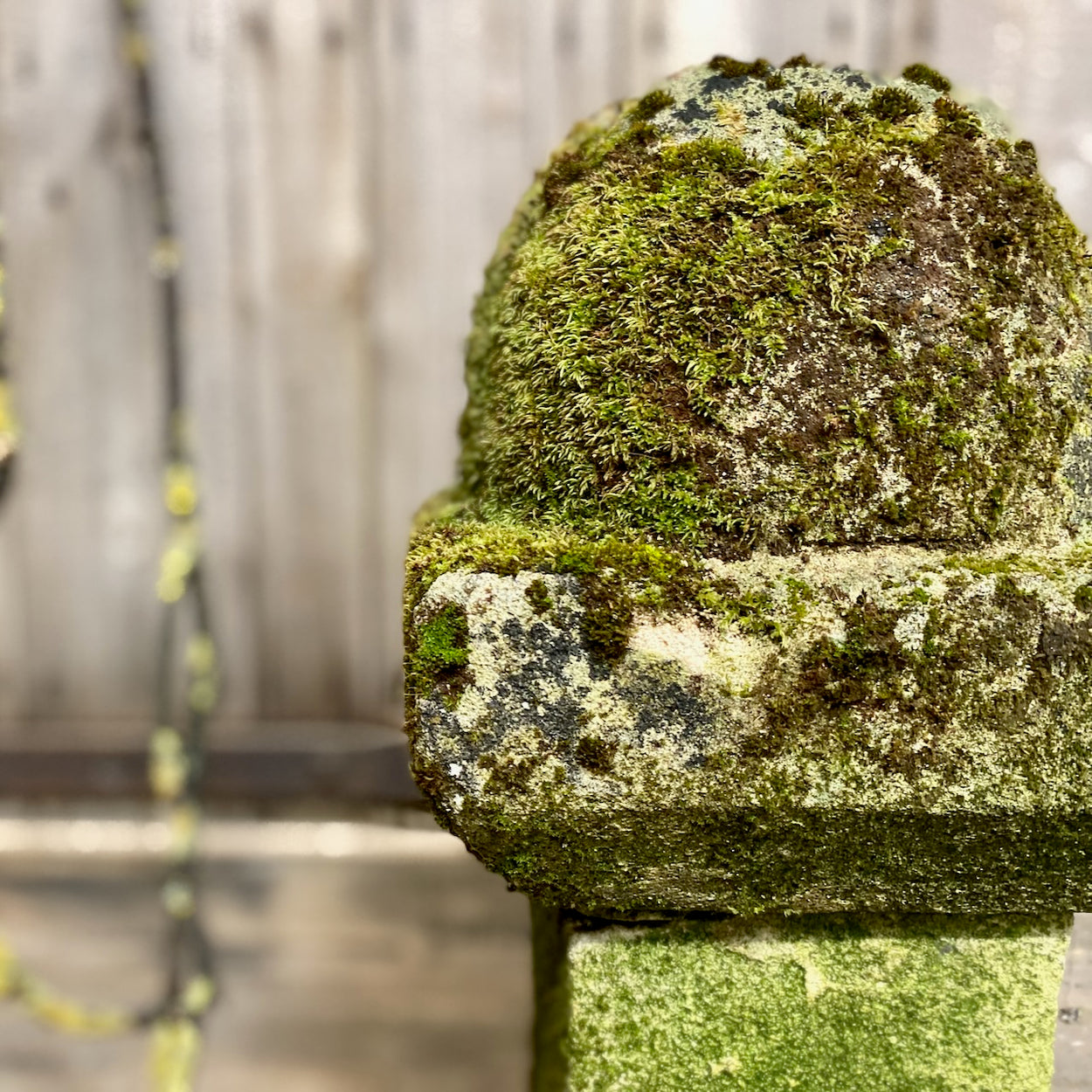 Antique Stone Finial — Lawson's Yard LTD