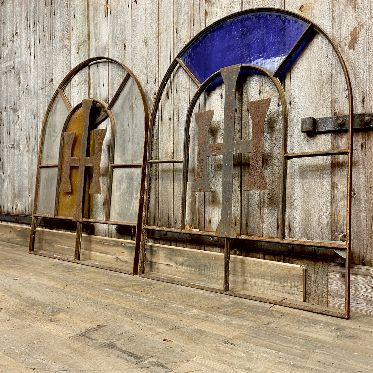 Reclaimed Arch Crittall Windows — Lawson's Yard LTD