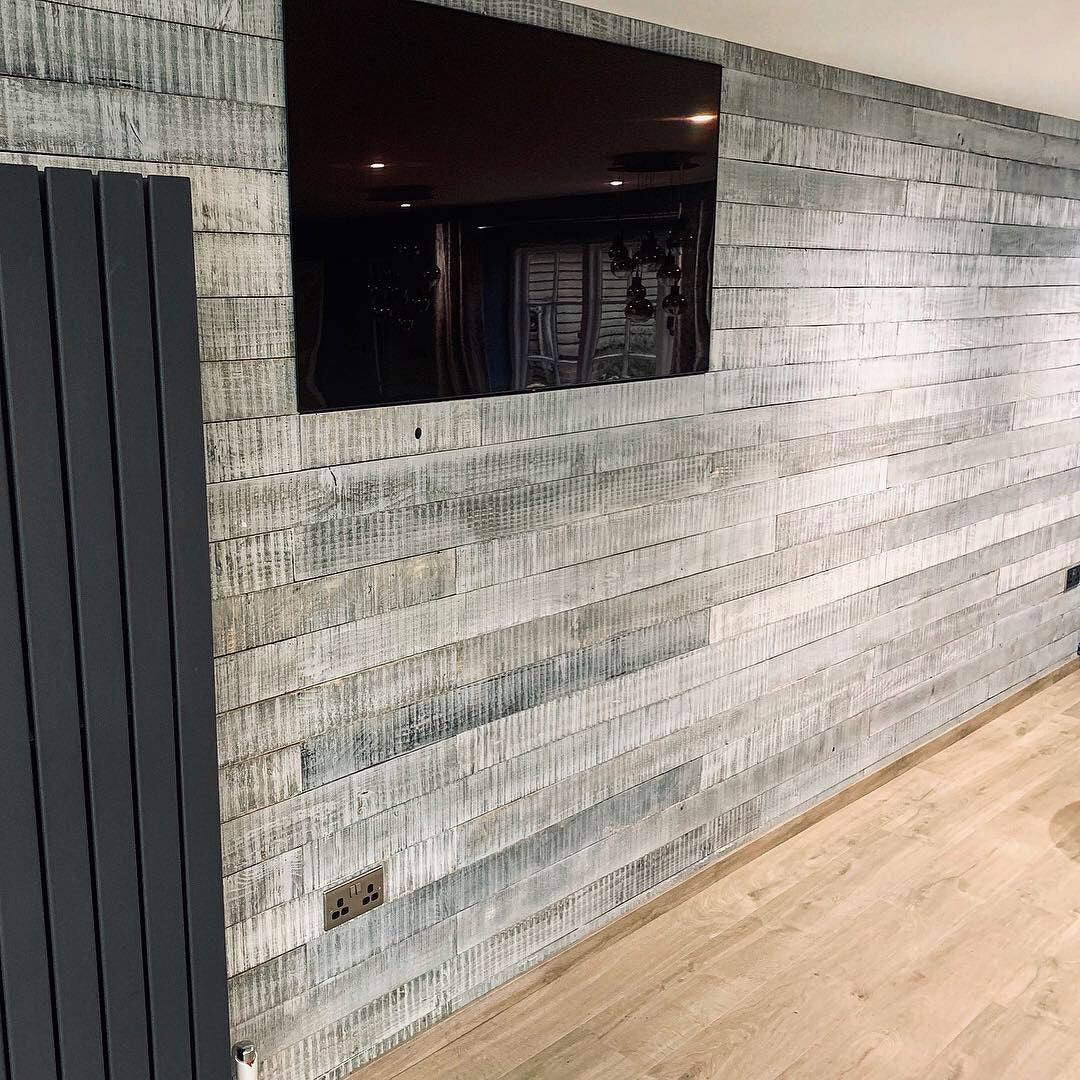 Barnwood Grey Reclaimed Timber Wall Cladding — Lawson's Yard LTD