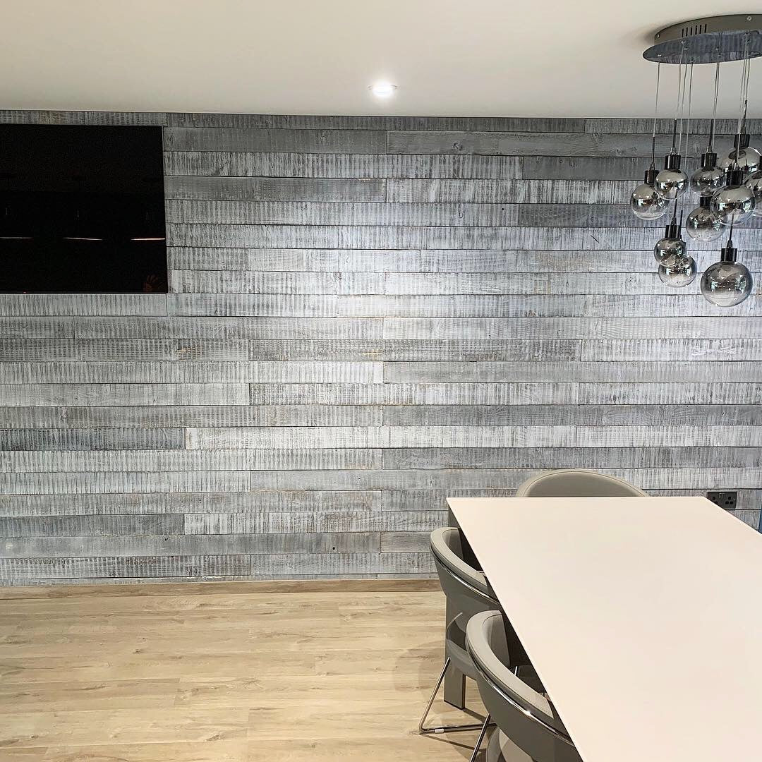Barnwood Grey Reclaimed Timber Wall Cladding — Lawson's Yard LTD