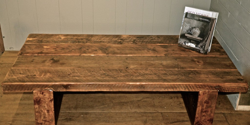 Reclaimed Beam Table — Lawson's Yard LTD