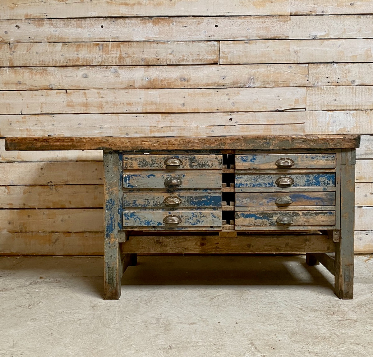 Vintage Industrial Workbench — Lawson's Yard LTD