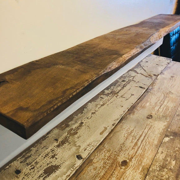 Reclaimed Oak Shelf — Lawson's Yard LTD