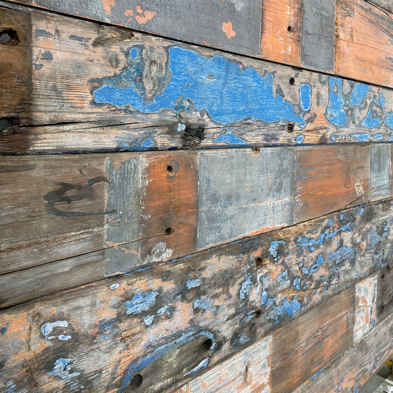 Reclaimed Pitch Pine Factory Boards — Lawson's Yard LTD